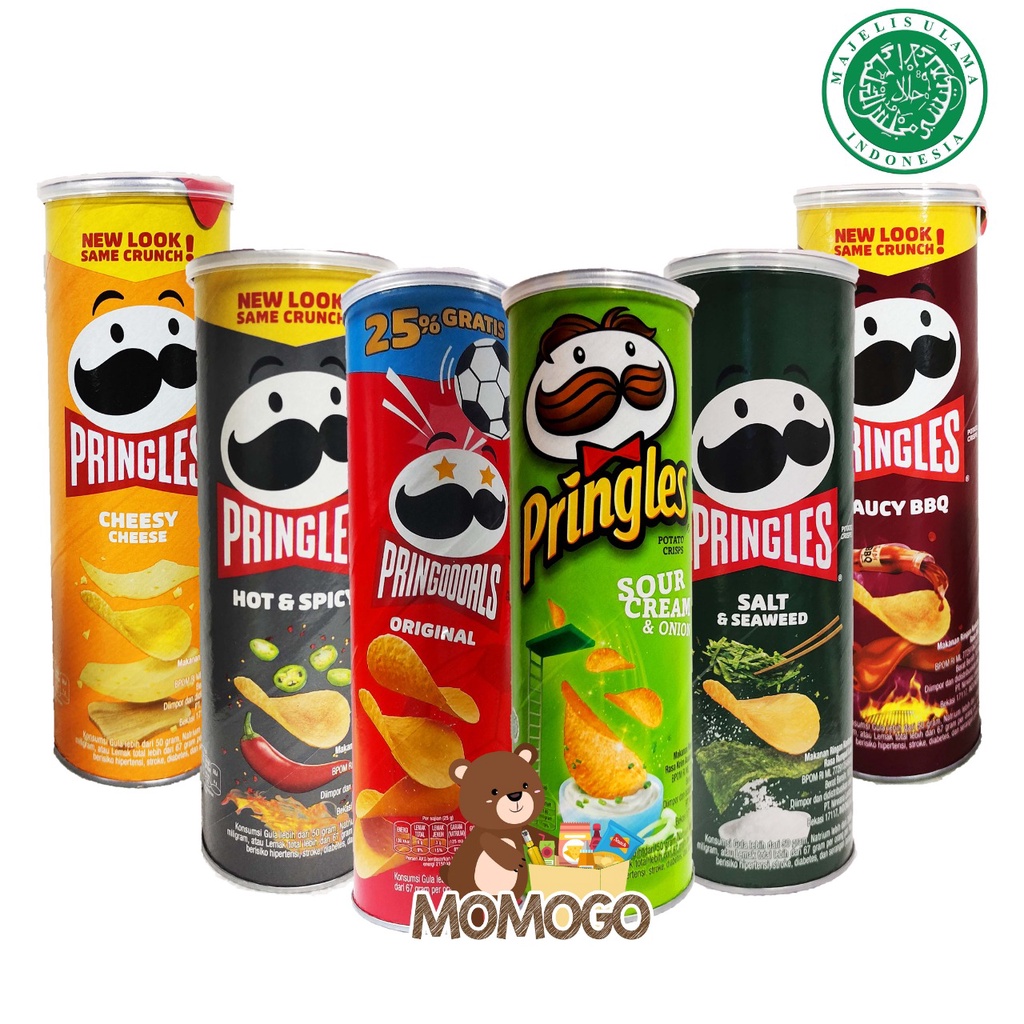 Jual PRINGLES POTATO CHIPS 102GR | Shopee Indonesia