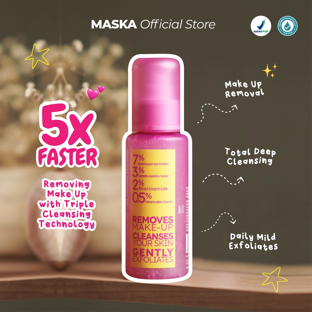 Jual [CLEARANCE SALE - NED 6/25] Maska Rush Hour 3 in 1 Face Cleanser ...