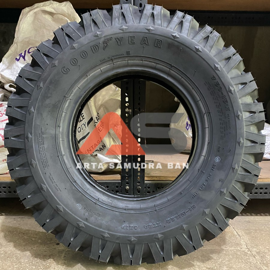 Jual Ban Goodyear Extra Xtra Grip 750 7.50 - 15 6 PR 6PR | Shopee Indonesia