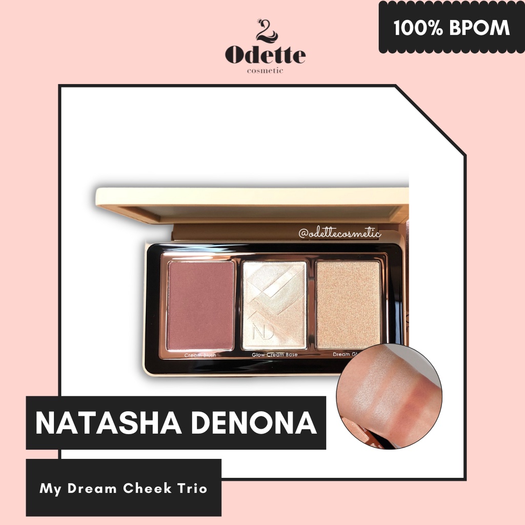 Jual NATASHA DENONA My Dream Cheek Trio [EXPIRED: 2 AGUSTUS 2025 ...