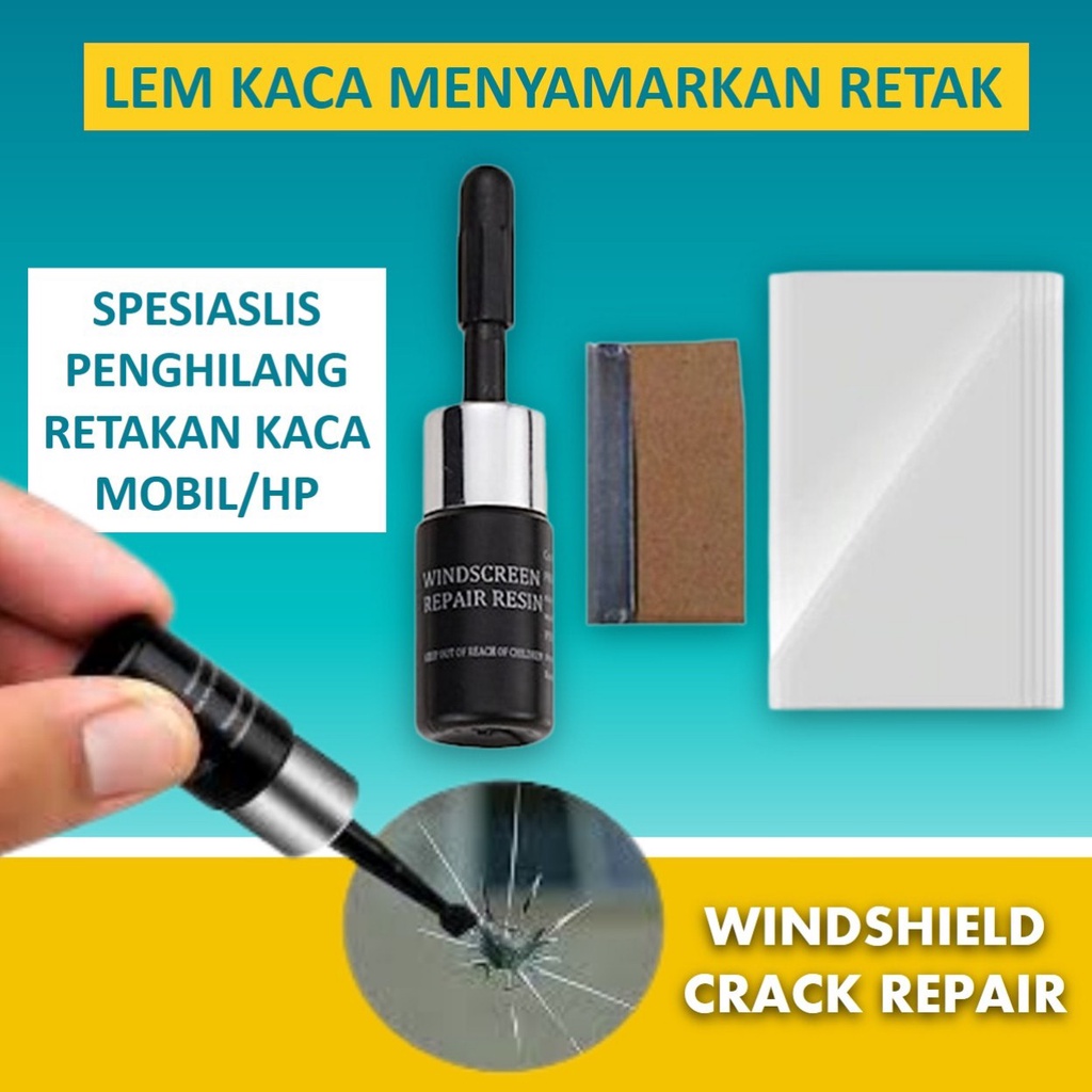 Jual Lem Kaca Retak Mobil Layar Hp Serbaguna Windshield Crack Glass ...