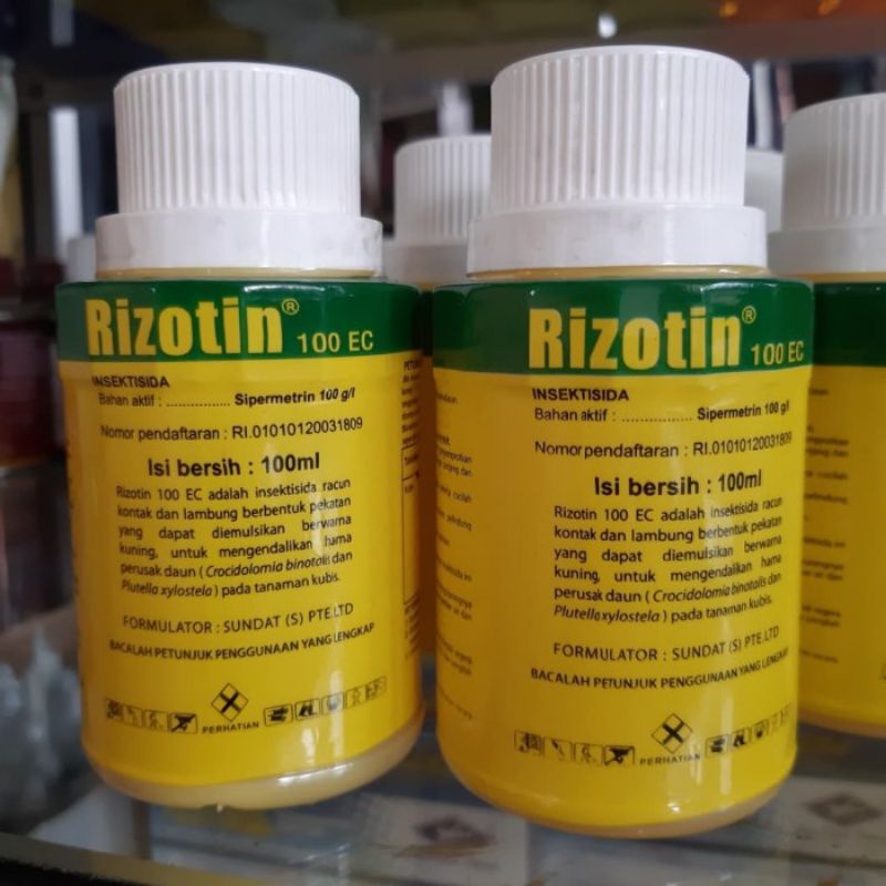 Jual insektisida RIZOTIN 100 EC 100 ml | Shopee Indonesia