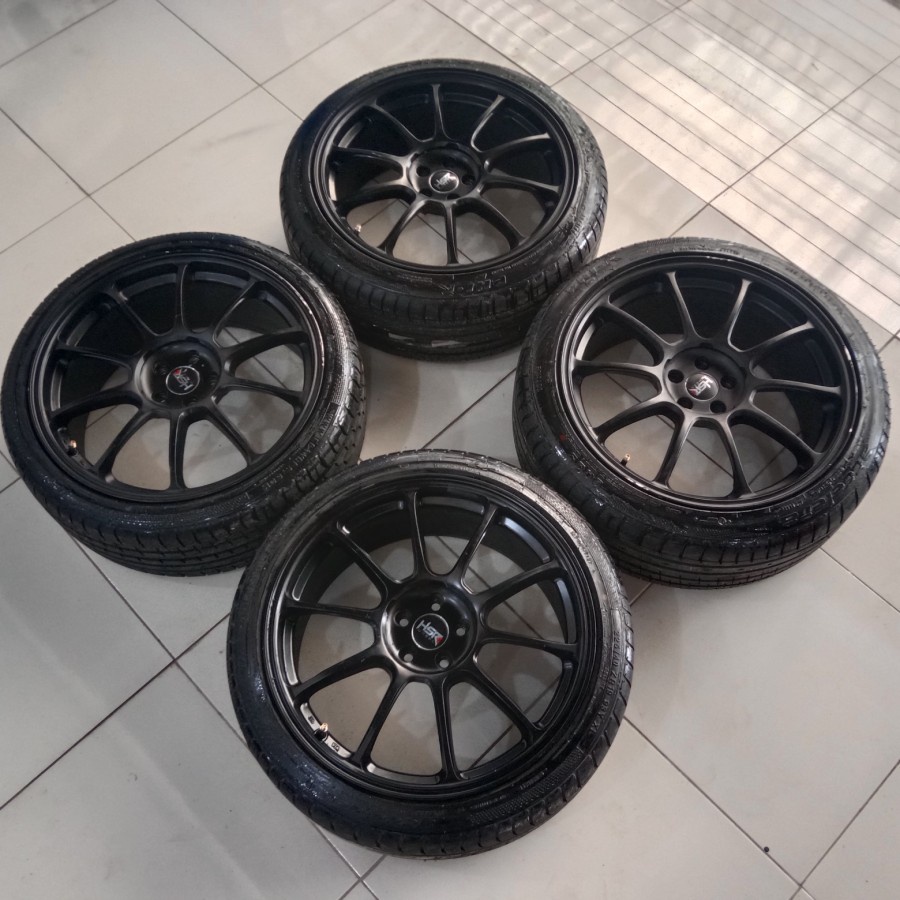 Jual Velg Mobil Bekas Ring 19 ZICO HSR R19X8,5 Pcd 5X114,3 ET35 BAN 225 ...