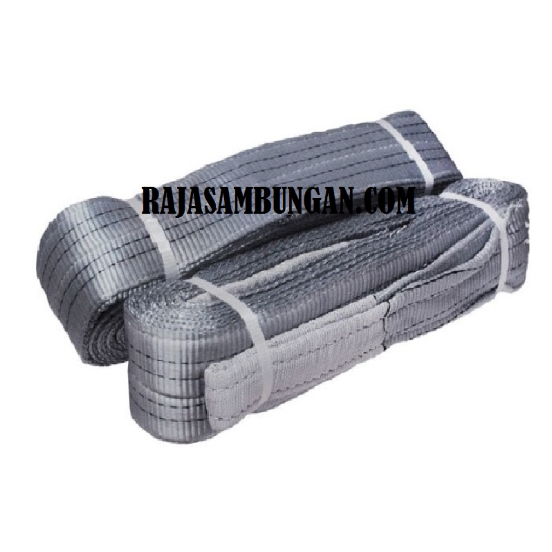 Jual Webbing Sling 4 Ton x 4 Meter Tali Pengikat Pengangkat Penarik ...