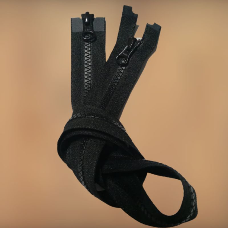 Jual Resleting Jaket YKK No 5 O/E Zipper Jaket Gigi Kasar Panjang 66 Cm | Shopee Indonesia