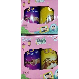 Jual Deka Wafer Roll Deka Astor Idul fitri deka isi 2 kaleng | Shopee ...