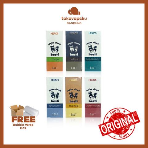 Jual BESTI SERIES SALTNIC 30MG LIQUID BESTI 30ML ORIGINAL by HERO57 ...