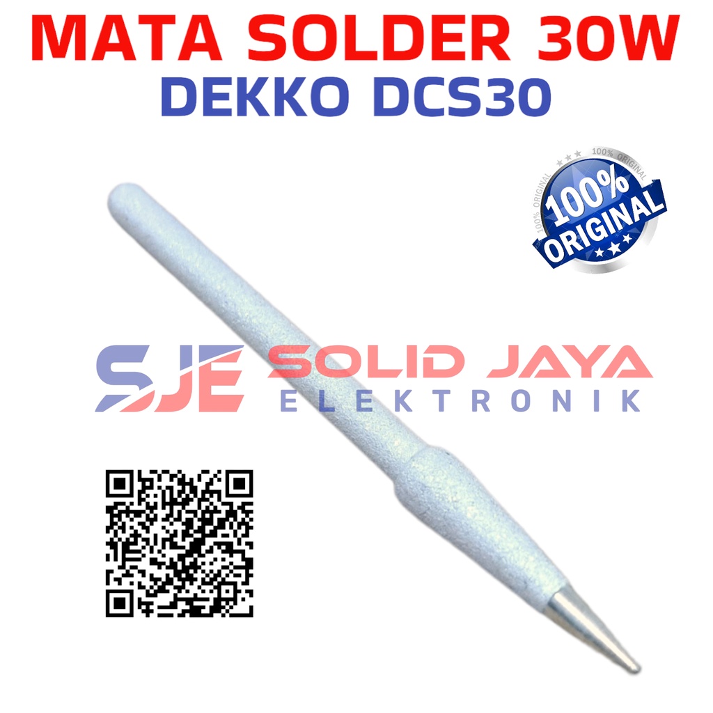 Jual MATA SOLDER DEKKO 30W DCS30 DCS 30 DCS-30 TIP PAKU SOLDERING PART DEKO 30 W WATT LANCIP ...