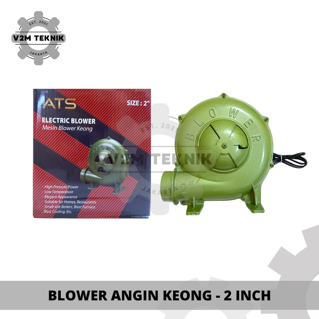 Jual ATS Blower Keong 2 Inch / Mesin Blower Angin 2" / Elektrik Blower ...