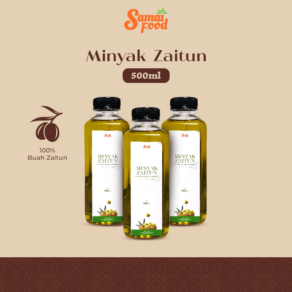 Jual Samai Food Minyak Zaitun Asli Kemasan 500ml Original 100% Olive ...