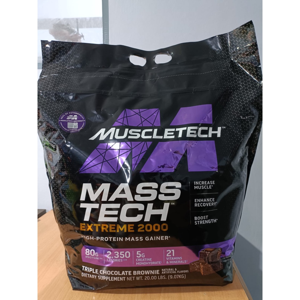 Jual Muscletech Masstech Extreme 2000 20lbs | Shopee Indonesia