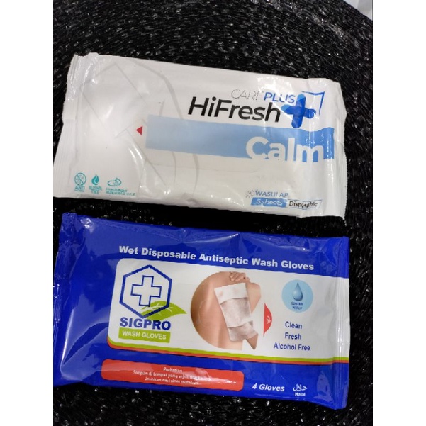 Jual washlap disposable tisu mandi sekali pakai wash glove | Shopee ...