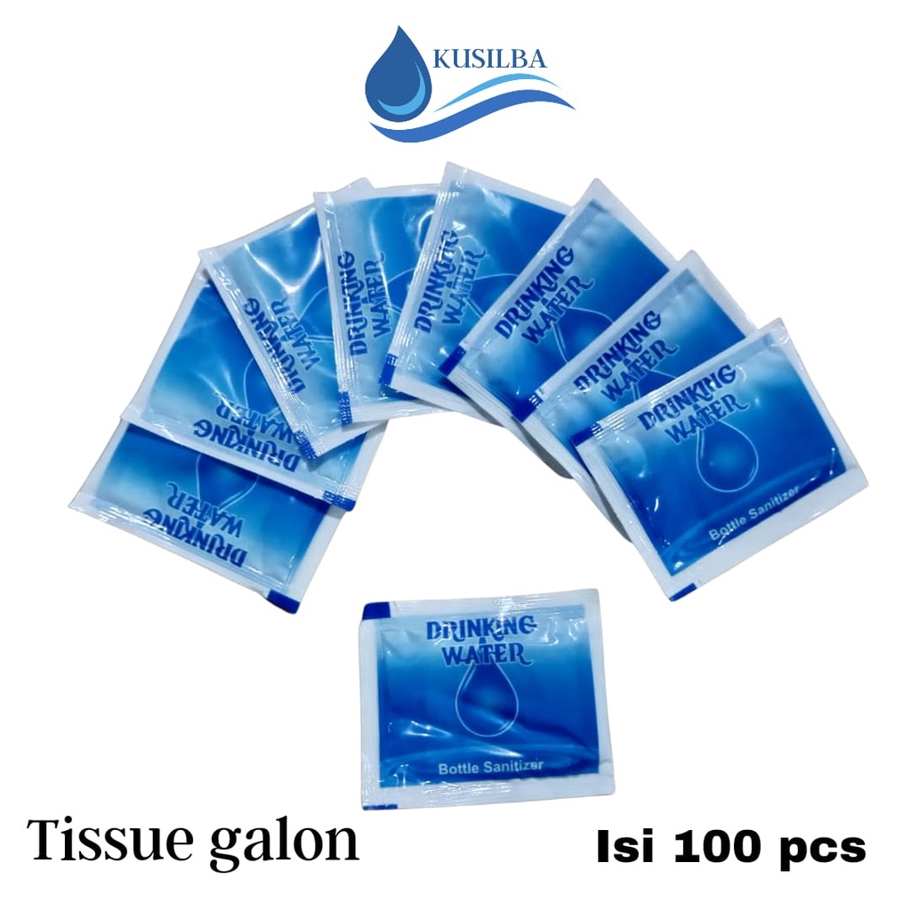 Jual TISSUE GALON isi 100pcs drinking water | Shopee Indonesia