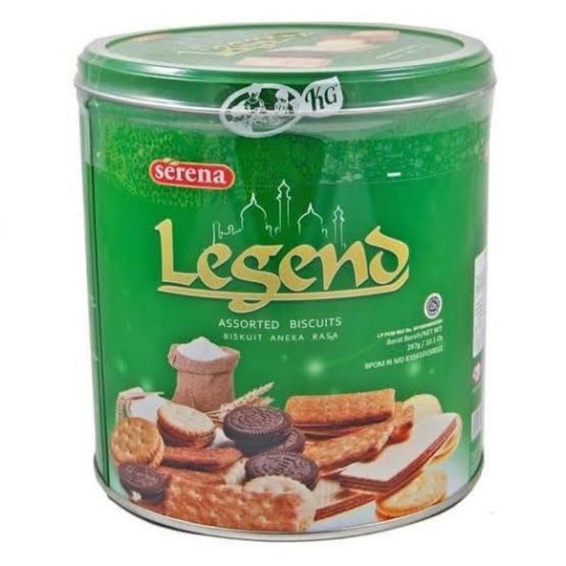 Jual SERENA LEGEND 350 GR BISKUIT KALENG SERENA BISKUIT ROMA REGAL UBM ...