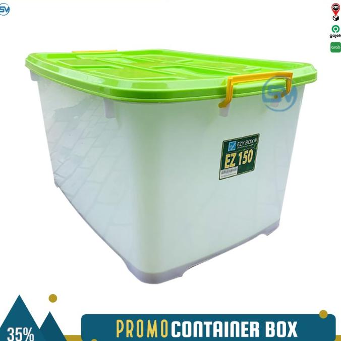 Jual Ezy Container Box Cb 150 Liter Kotak Penyimpanan Plastik | Shopee ...