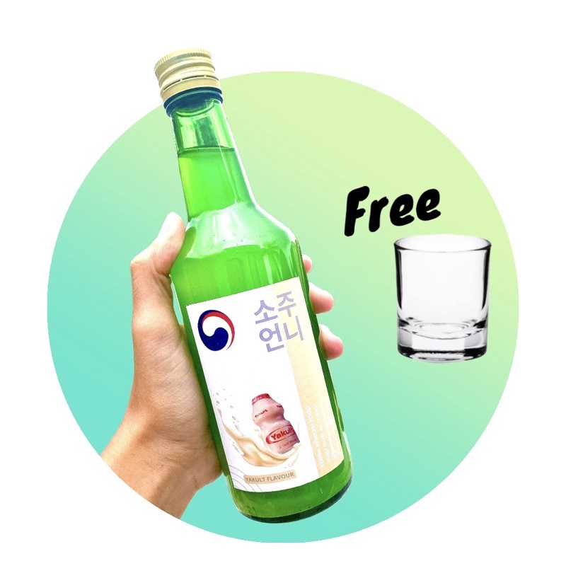 Jual Soju Halal (Free Sloki glass) Non Alkohol Korean Sparking water ...