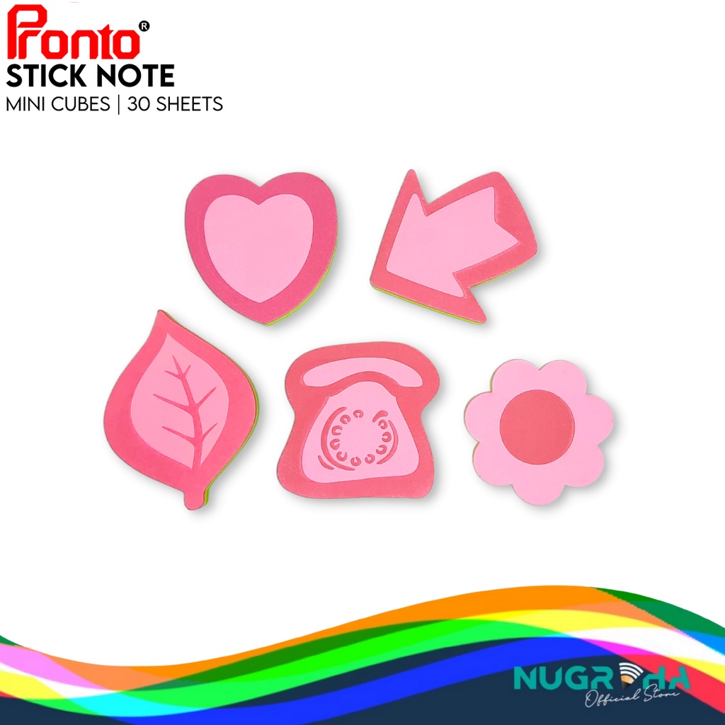 Jual STICK NOTE STICKY MINI CUBE PRONTO | Shopee Indonesia