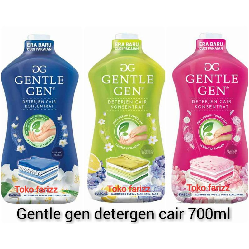 Jual Gentle gen deterjen cair 700ml | Shopee Indonesia