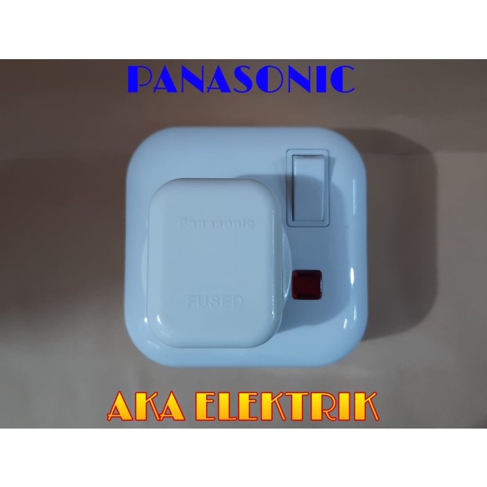 Jual STOP KONTAK AC PANASONIC 1 SET (SAKLAR, STEKER & OUTBOW ...