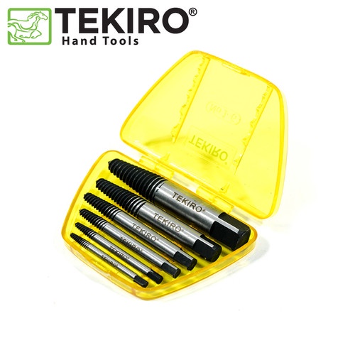 Jual TEKIRO SCREW EXTRACTOR SET 6 PCS Tekiro TAP BALIK SET 6 PCS SD ...