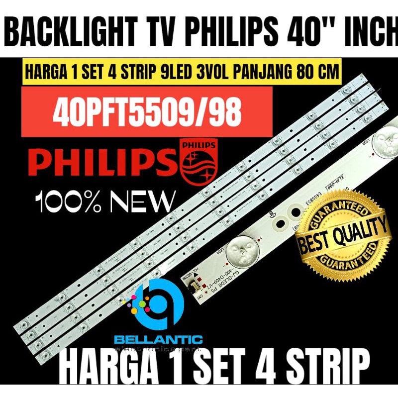 Jual BACKLIGHT TV LED PHILIPS 40 INCH 40PFT5509/98 BACKLIGHT TV LED 40"INCH | Shopee Indonesia