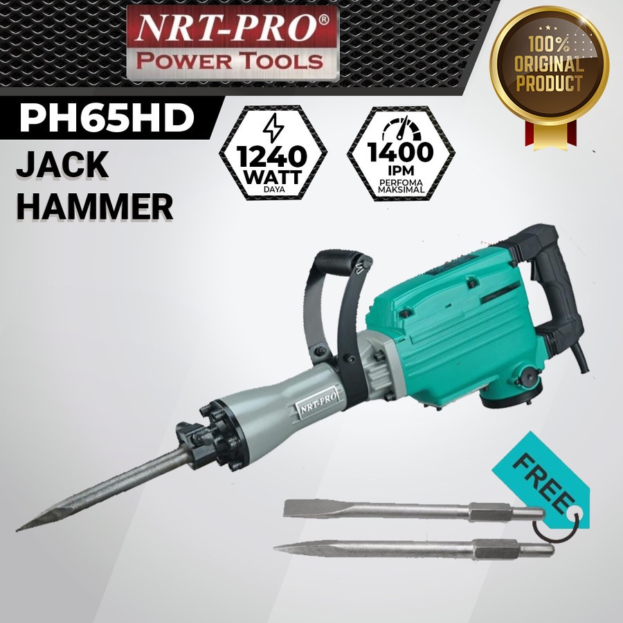 Jual Hammer Demolition PH65 NRT PRO Jack Hammer Drill Free 2 Mata Betel ...