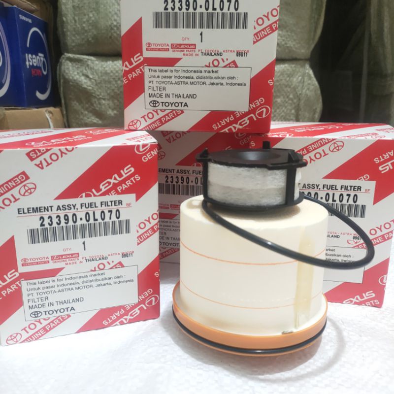 Jual Filter solar Fuel filter solar new inova Reborn New Fortuner 23390 ...