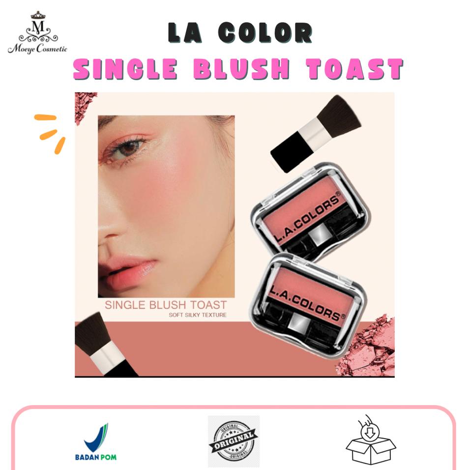Jual LA COLORS SINGLE BLUSH TOAST | Shopee Indonesia
