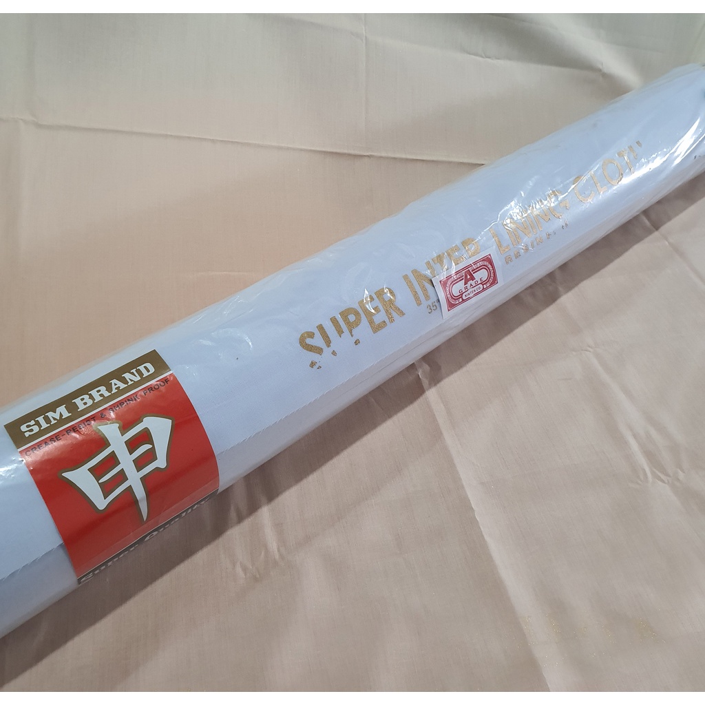 Jual Kain Keras SIM BRAND Super Interlining Cloth konveksi grosir ...
