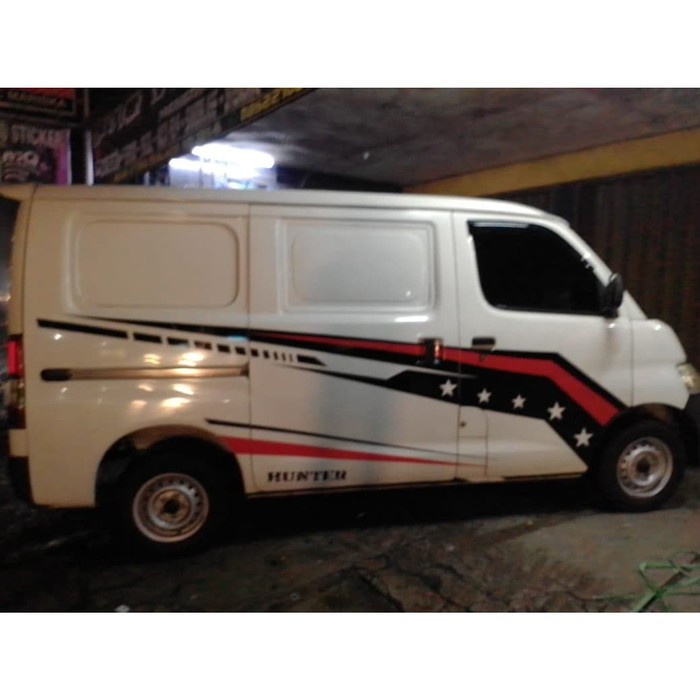Jual 0509 cutting sticker mobil box van blind van colt apv grandmax ...