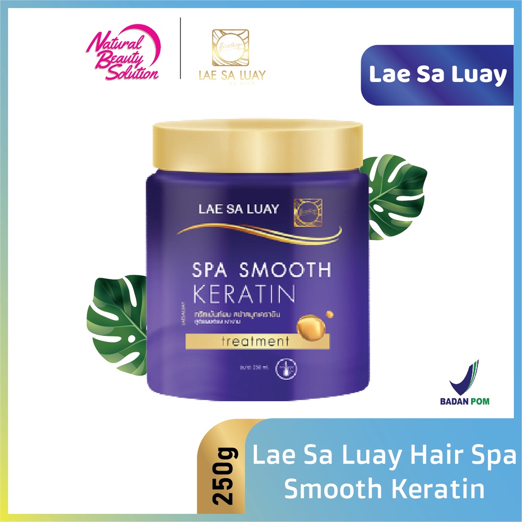Jual BPOM Lae Sa Luay Hair Spa Smooth Keratin / Masker Rambut ...