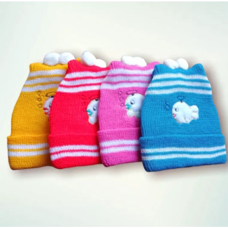 Jual Topi Bayi Rajut / Topi Kupluk Rajutan Perlengkapan Bayi Baru Lahir ...