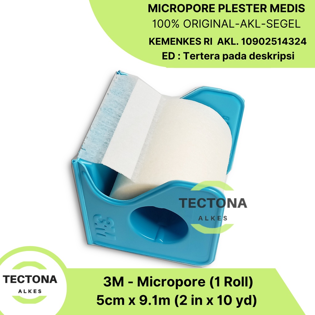 Jual 3M - Micropore/Plester Medis/Plester Putih/Plester Infus | Shopee ...