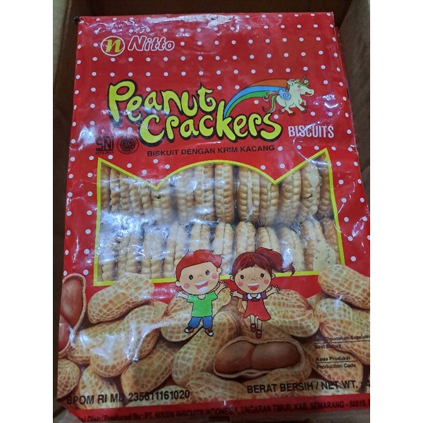 Jual Biskuit Nissin Nitto Peanut Cracker 475 gr | Shopee Indonesia