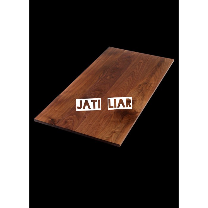 Jual Meja Top Table Walnut Teak Wood / Daun Meja Walnut Jati 180X60X3Cm ...