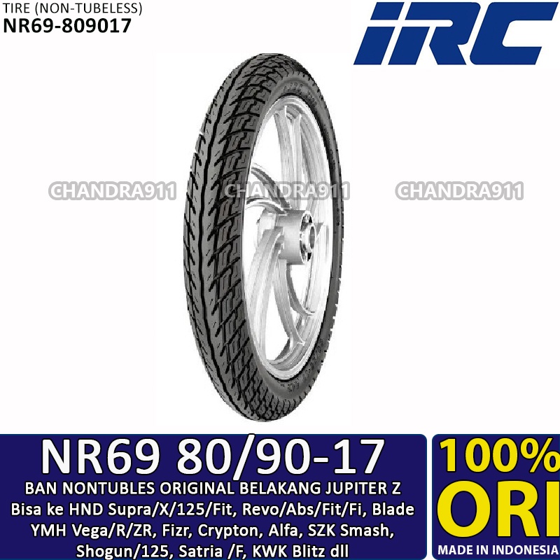 Jual ban luar blk belakang IRC nr69 80/90 ring 17 ori jupiter z bisa k ...