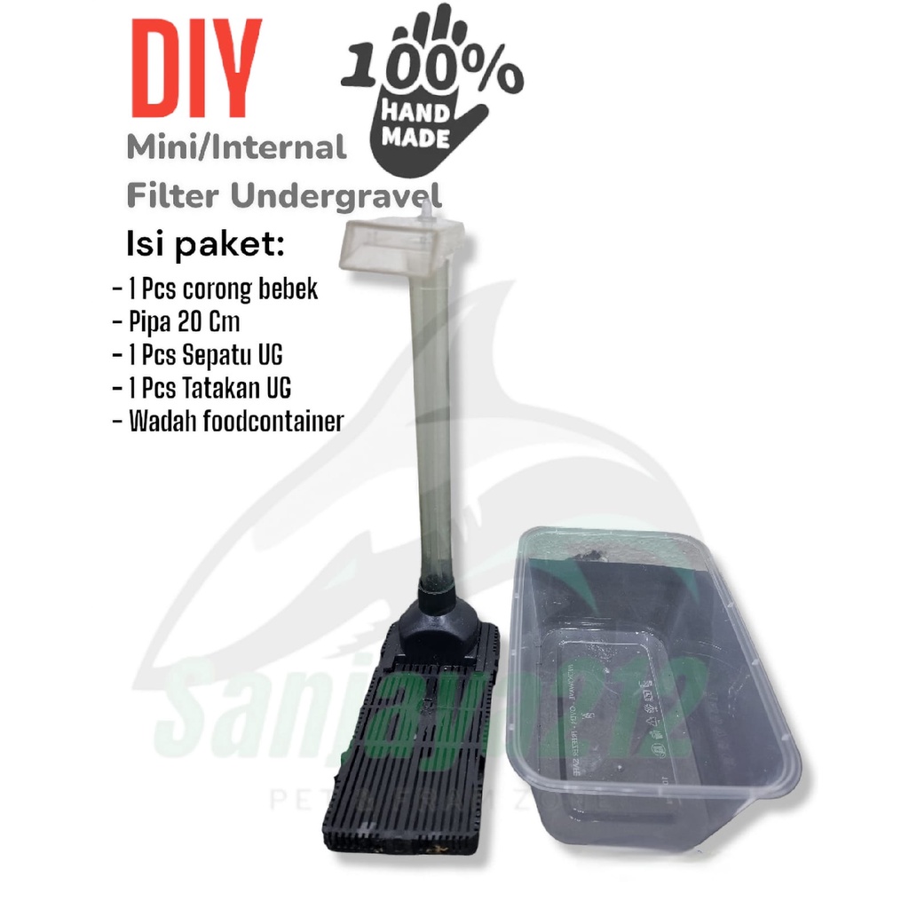 Jual Mini Filter Semi Undergravel Aquarium Guppy Aquascape Harga ...