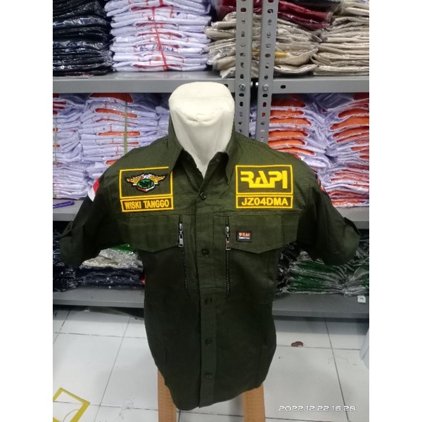 Jual KEMEJA PDL, KEMEJA RAPI BORDIR TIMBUL, KEMEJA LAPANGAN | Shopee ...