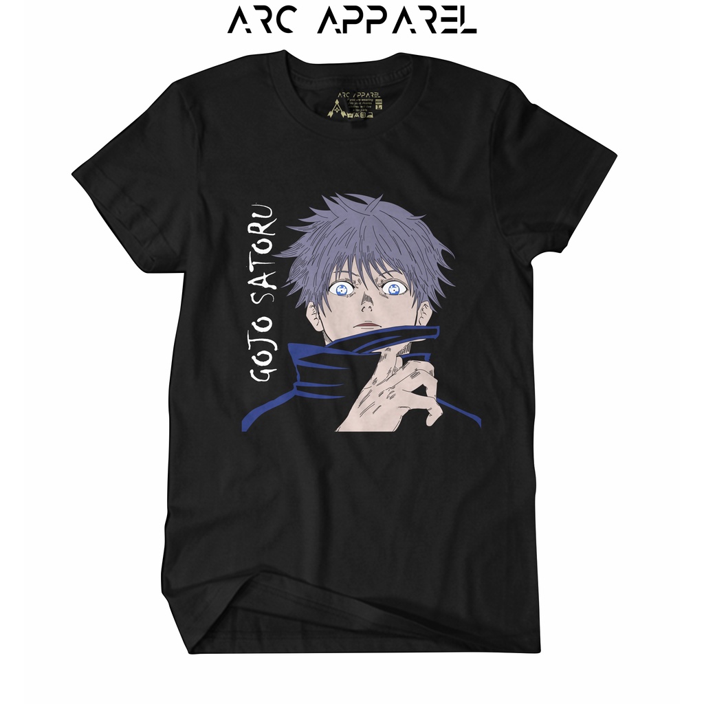 Jual Baju Kaos Jujutsu Kaisen Gojo Satoru Bahan Katun 30s | Shopee ...
