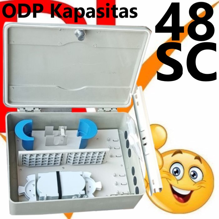 Jual ODP 48c 72c 96c ODC Pole Wall Mount 48 72 96 Core Kosongan/Set ...