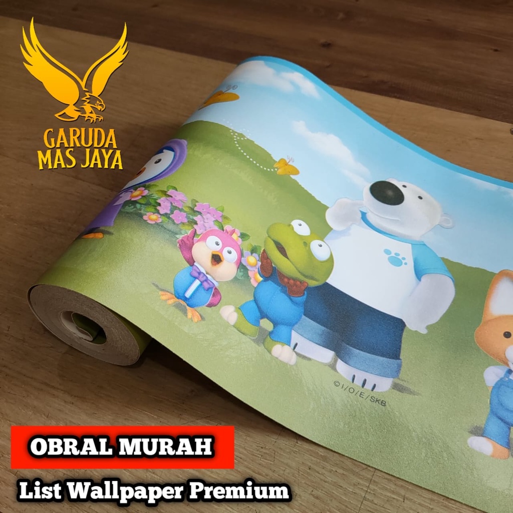 Jual OBRAL MURAH List Wallpaper Premium ukuran 10 meter x 27 cm Motif ...