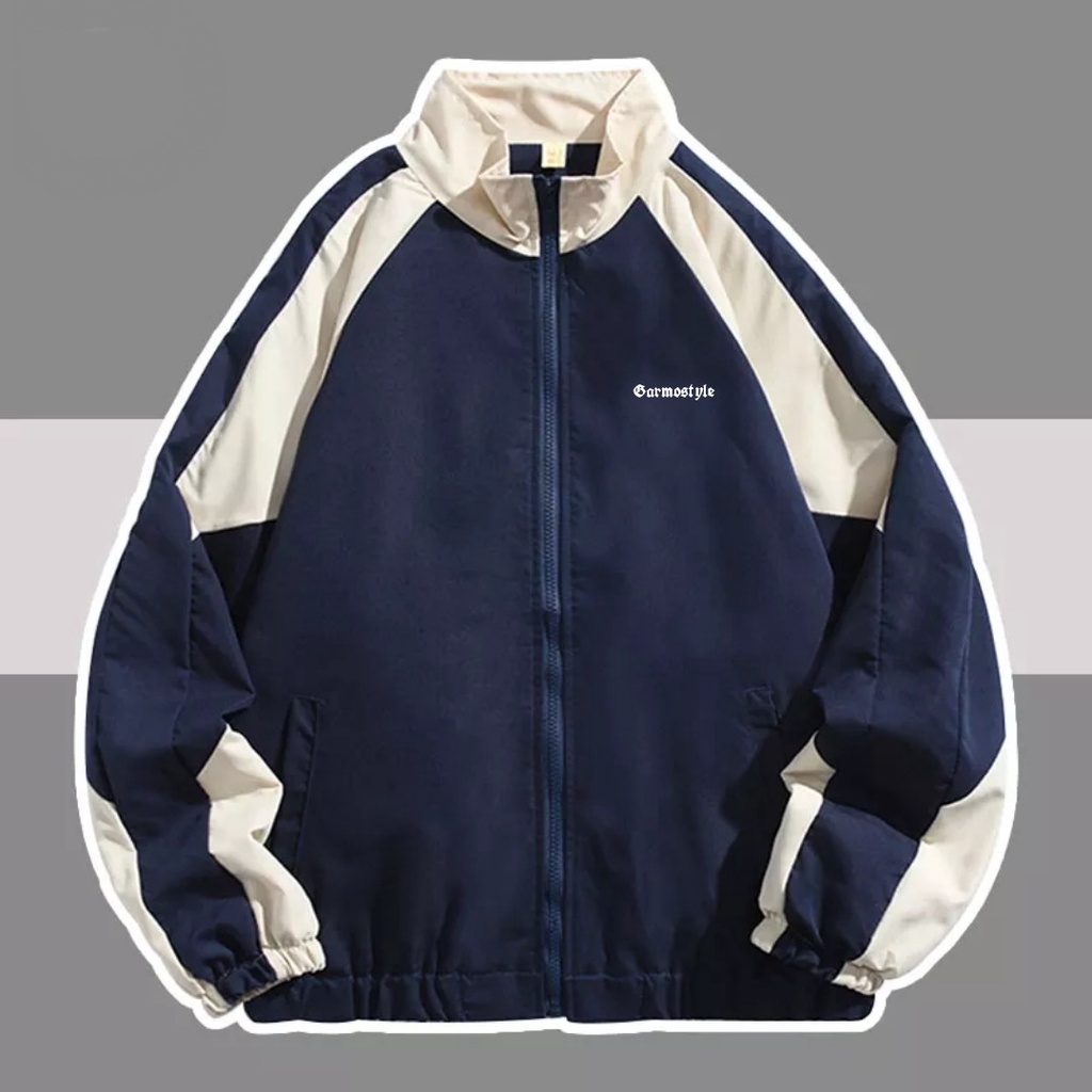 Jual VARSITY JACKET VINTAGE SOFT PARASUT WATERPROOF MANTEL PRIA ...