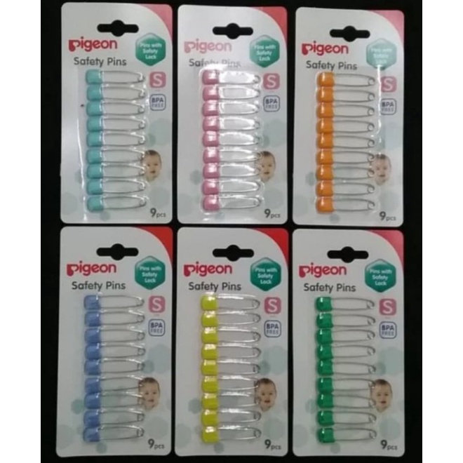 Jual ORIGINAL Pigeon Safety Pin Peniti Pigeon / Peniti besar Pigeon ...