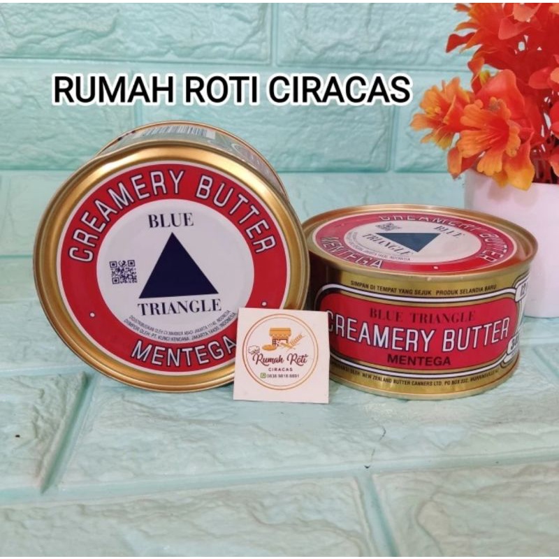 Jual BUTTER BLUE TRIANGLE 340GR SEGITIGA BIRU MENTEGA CREAMY 340GR ...