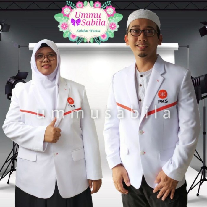 Jual Blazer Jas Pks Ikhwan & Akhwat Logo Baru/ Baju Pks/ Seragam Pks ...