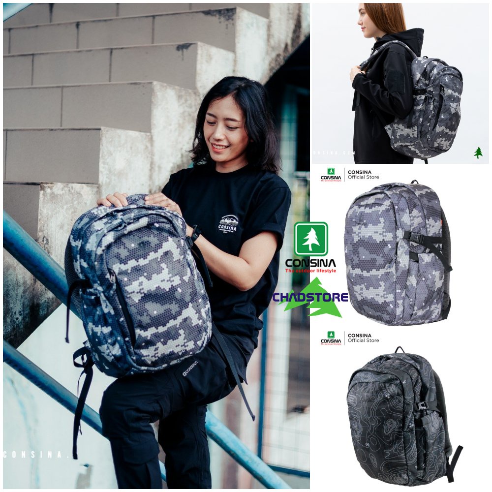 Jual Tas Ransel Consina Camo Day Urban Backpack | Shopee Indonesia
