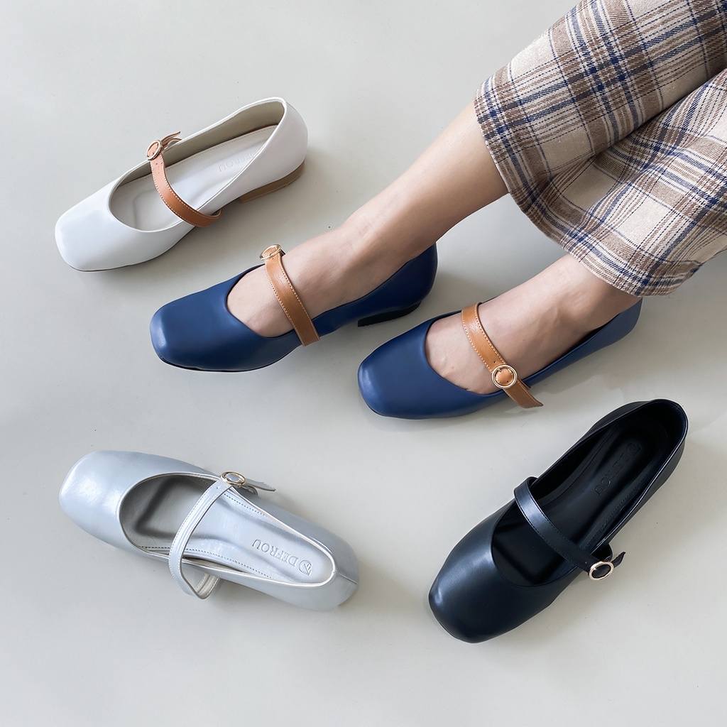 Jual Sepatu Wanita Flatshoes Ballet | Defrou - Dayy | Shopee Indonesia