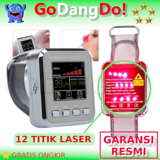Jual Jam Tangan Terapi Laser Generasi Baru Untuk Kesehatan Dengan 12 ...