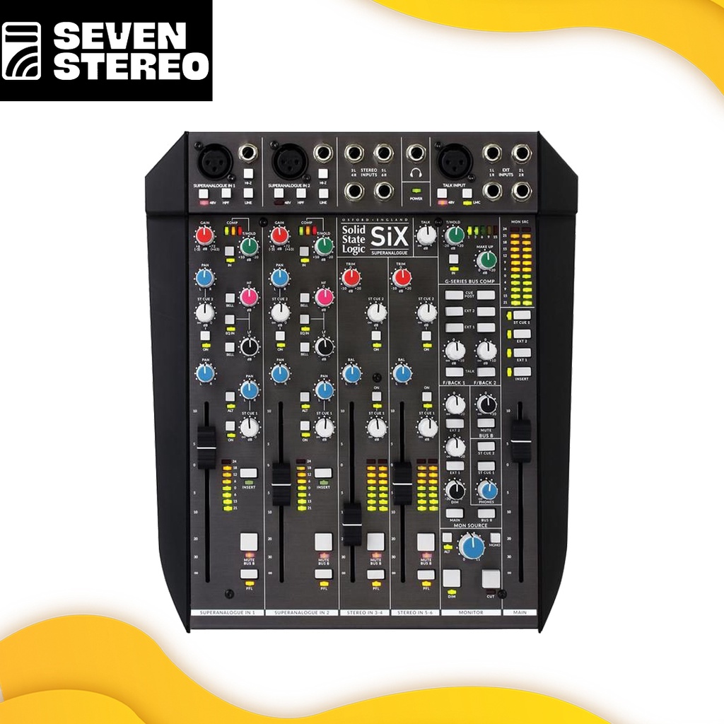 Jual SSL Six Console Mixer - Solid State Logic | Shopee Indonesia