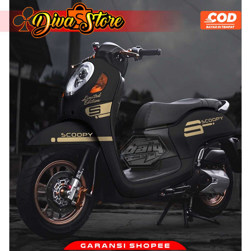 Jual STRIPING STIKER SCOOPY LIST SIMPLE | Shopee Indonesia
